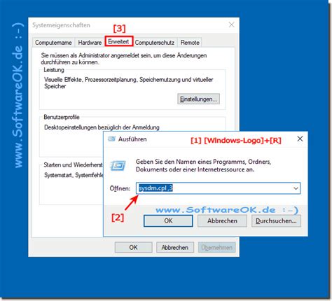 Öffnen Der Erweiterten Systemeinstellungen In Windows 10 11 Vier Lösungen