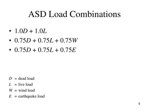 ppt general comparison between aisc lrfd and asd powerpoint