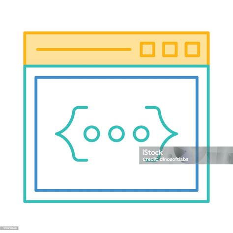 Coding Stock Illustration Download Image Now Border Frame