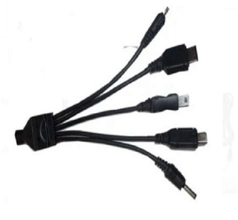 Black 1 Meter Long 5 Voltage Plastic Body Electric Multiple Mobile Charger Pins At Best Price In