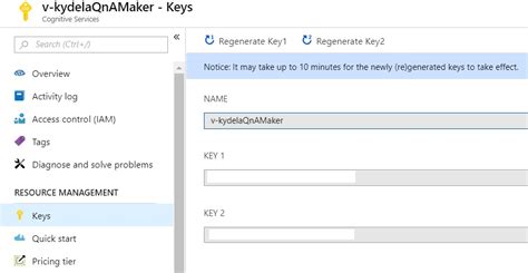 Botframework Ocp Ipm Subscription Key For Qna Maker Stack Overflow