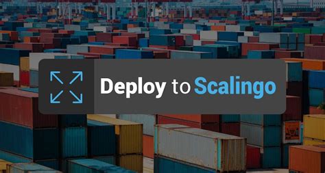 One Click Deploy Everything On Scalingo Scalingo