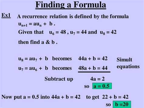 Higher Mathematics Unit 1 Linear Recurrence Relations Resources X 11 Teaching Resources