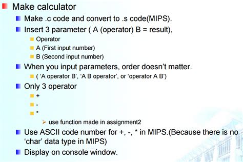 Solved Make Calculator Make C Code And Convert To S