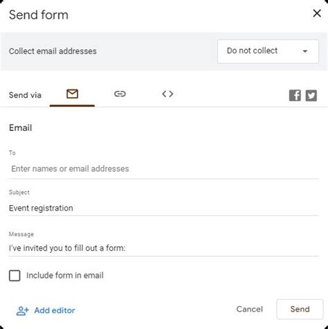 How To Create A Registration Form On Google Forms