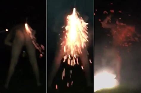 Teenager Launches Firework From His BOTTOM In Bizarre Stunt And It Goes Horribly Wrong Irish