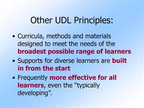 PPT Using UDL Principles PowerPoint Presentation Free Download ID 4968561