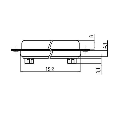 Conector Ie Fci D9 Fs 1450870000 Iefcid9fs Weidmuller Conexel Dimensional
