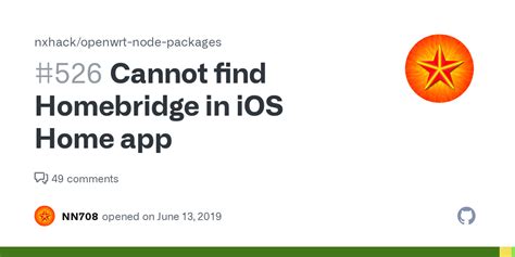 Cannot Find Homebridge In IOS Home App Issue 526 Nxhack Openwrt Node Packages GitHub