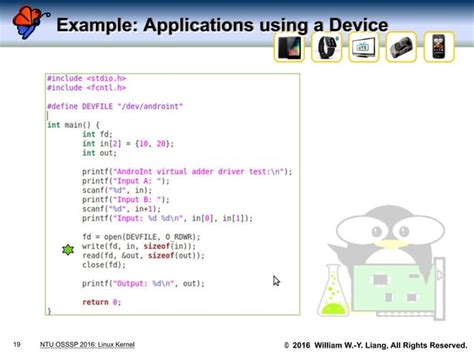 An Introduction To The Linux Kernel And Device Drivers Ntu Csie 2016