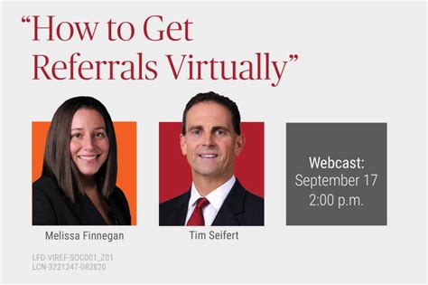 Many Clients Are Willing To Give Referrals But Some Financial