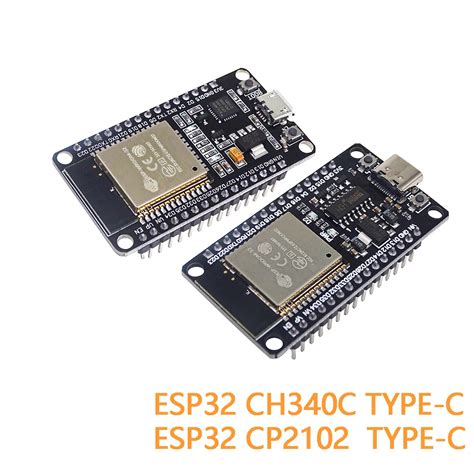Esp32 Development Board Type C Usb Ch340c Cp2102 Wifibluetooth Ultra Low Power Consumption Dual