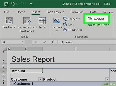 How To Create A Hierarchy In Excel Pivot Tables And Smartart