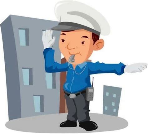 نقاشی های کودکانه با موضوع پلیس برای رنگ آمیزی و ایده مجله اینترنتی