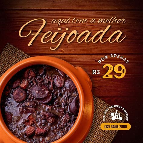 Modelos De Feijoada Customizáveis E Grátis