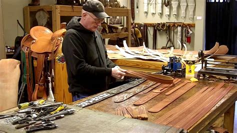 Guitar Strap Making Part 4 How To Make Leather Guitar Straps For