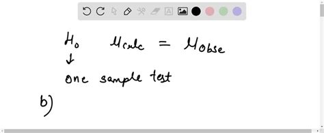 SOLVED Choose A Test For Each Situation One Sample T Test Two Sample T Test Paired T Test