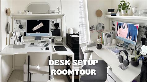 Sub Roomtour👩🏻‍💻 작업실 데스크 셋업 미니 룸투어 맥시멀리스트의 책상꾸미기 집꾸미기 홈투어 재택근무 직장인의 책상 Desk Setupde