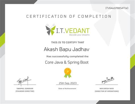 akash jadhav on linkedin java springboot certification