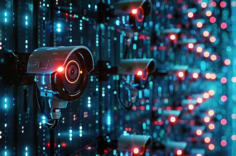 Advanced Sovereign Ai System Monitoring Surveillance Cameras Identifying Security Risks