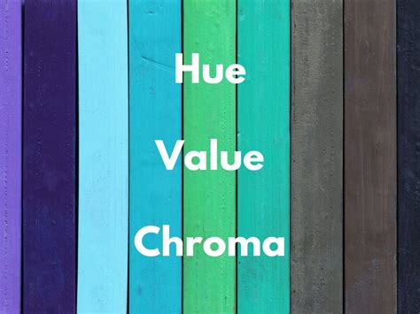 Exploring The Three Dimensions Of Color Hue Value And Chroma