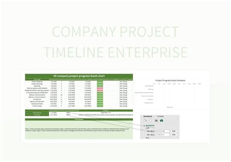 Free Project Timeline Templates For Google Sheets And Microsoft Excel Slidesdocs