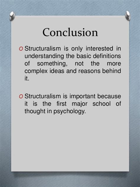 Structuralism Presentation