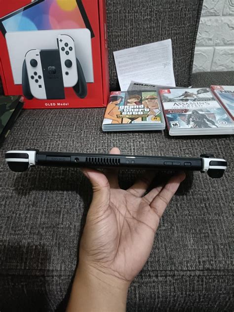 Nintendo Switch Oled Complete With Reciept And Games Video Gaming Video Game Consoles