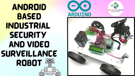 Android Industrial Security Video Surveillance Robot