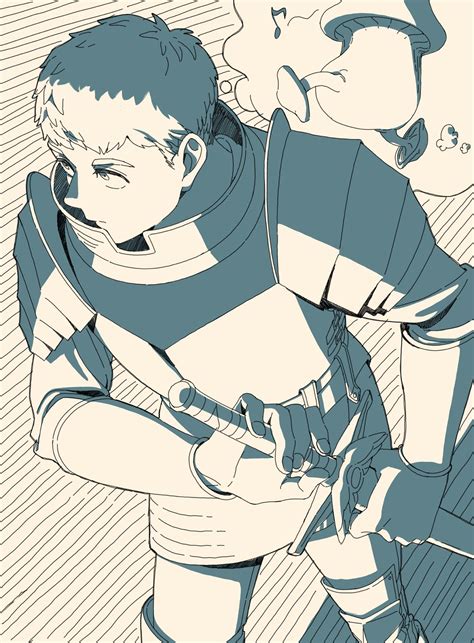 Laios Touden Dungeon Meshi Drawn By Na Gahama Danbooru