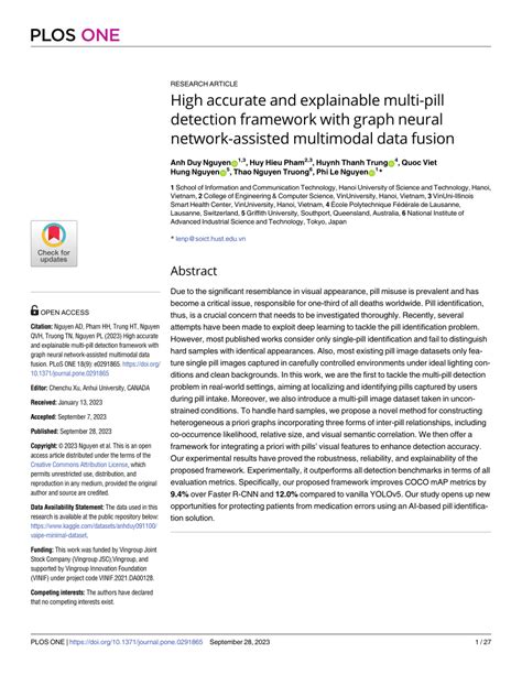 Pdf High Accurate And Explainable Multi Pill Detection Framework With
