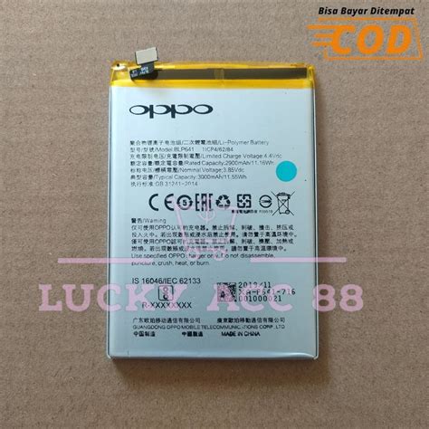 Jual Batre Baterai Hp Original Oppo A Cph Cph Kode Model Batrei Blp Battery Tanam