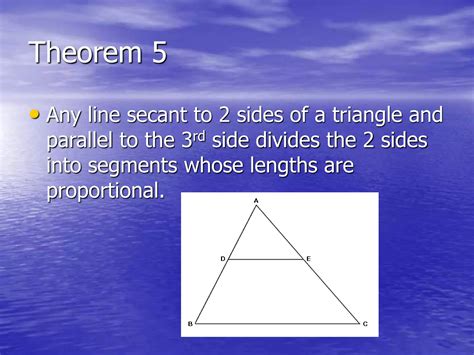 Theorem On Similarity Ppt