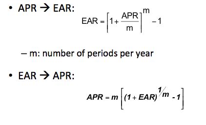 EAR Versus APR Expbux