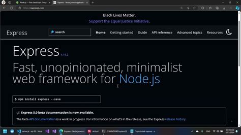 Nodejs Expressjs Ep02 Youtube
