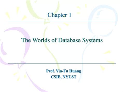PPT 1 1 The Evolution Of Database Systems PowerPoint Presentation Free Download ID 9671489