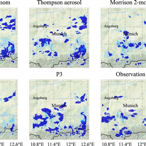 the same as fig 1 but for hydrometeor classification data retrieved