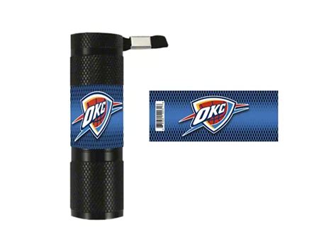 Universal Am Flashlight With Oklahoma City Thunder Logo Blue Free