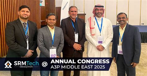 Srm Technologies On Linkedin A3pmiddleeast2025 Srmtech
