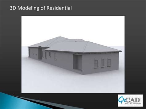 02 qe cad architectural 3 d modeling and rendering ppt ppt free