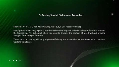 5 Excel Tricks And Shortcuts For Accountants Ppt