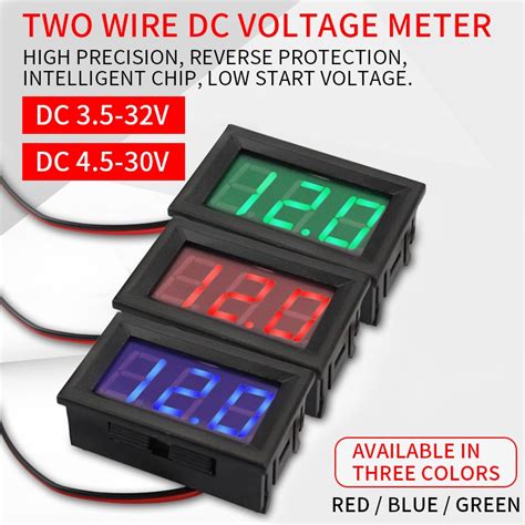 Mini Digitale Voltmeter Ampèremeter 1 Pcs Digitale Grandado