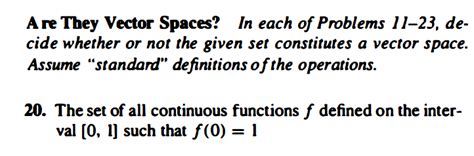 Solved A Re They Vector Spaces In Each Of Problems Chegg