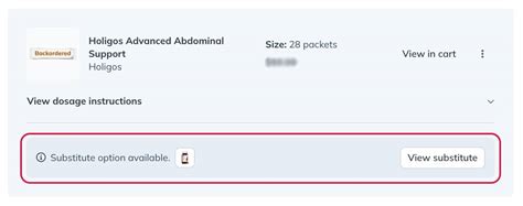 Product Substitution Tool Fullscript Support Center