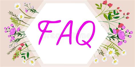 Writing Displaying Text Faq Concept Meaning List Of Frequently Asked Questions And Answers On A