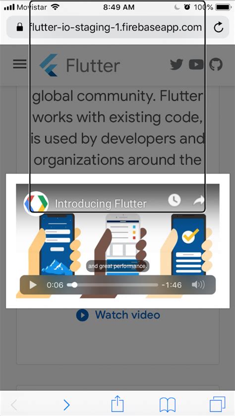 Accessibility On Mobile Ios Vs Issue Flutter Website Github