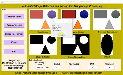 Shape Detection And Recognition Using Image Processing Matlab Project