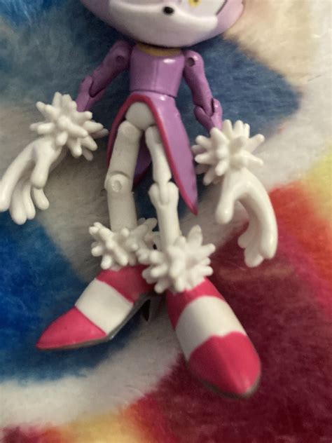 Mavin Jazwares Sonic The Hedgehog Blaze The Cat Figure 3 Inch Sega Rare Missing Tail