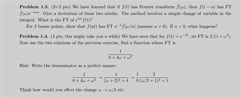Solved Problem Pts This Might Take You A While We Chegg