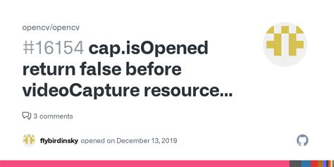 Cap Isopened Return False Before Videocapture Resource Is Finished To Release Issue